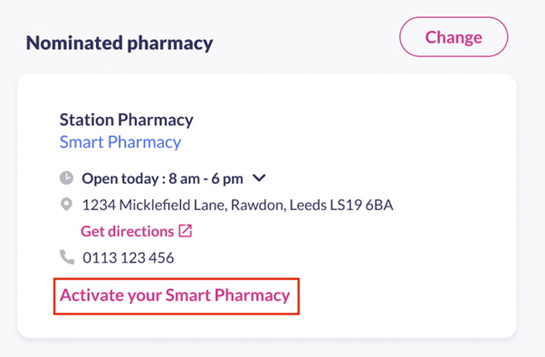 Smart Pharmacy | Patient Access Support Portal